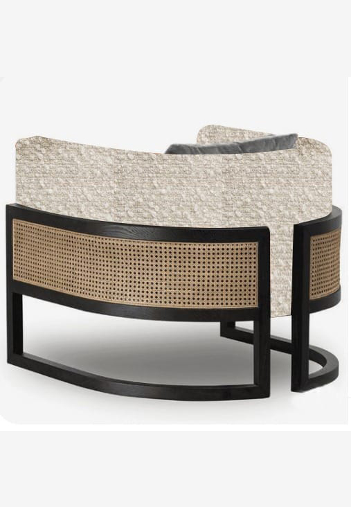 Fauteuil « dunas » pour intérieur – Bohemia